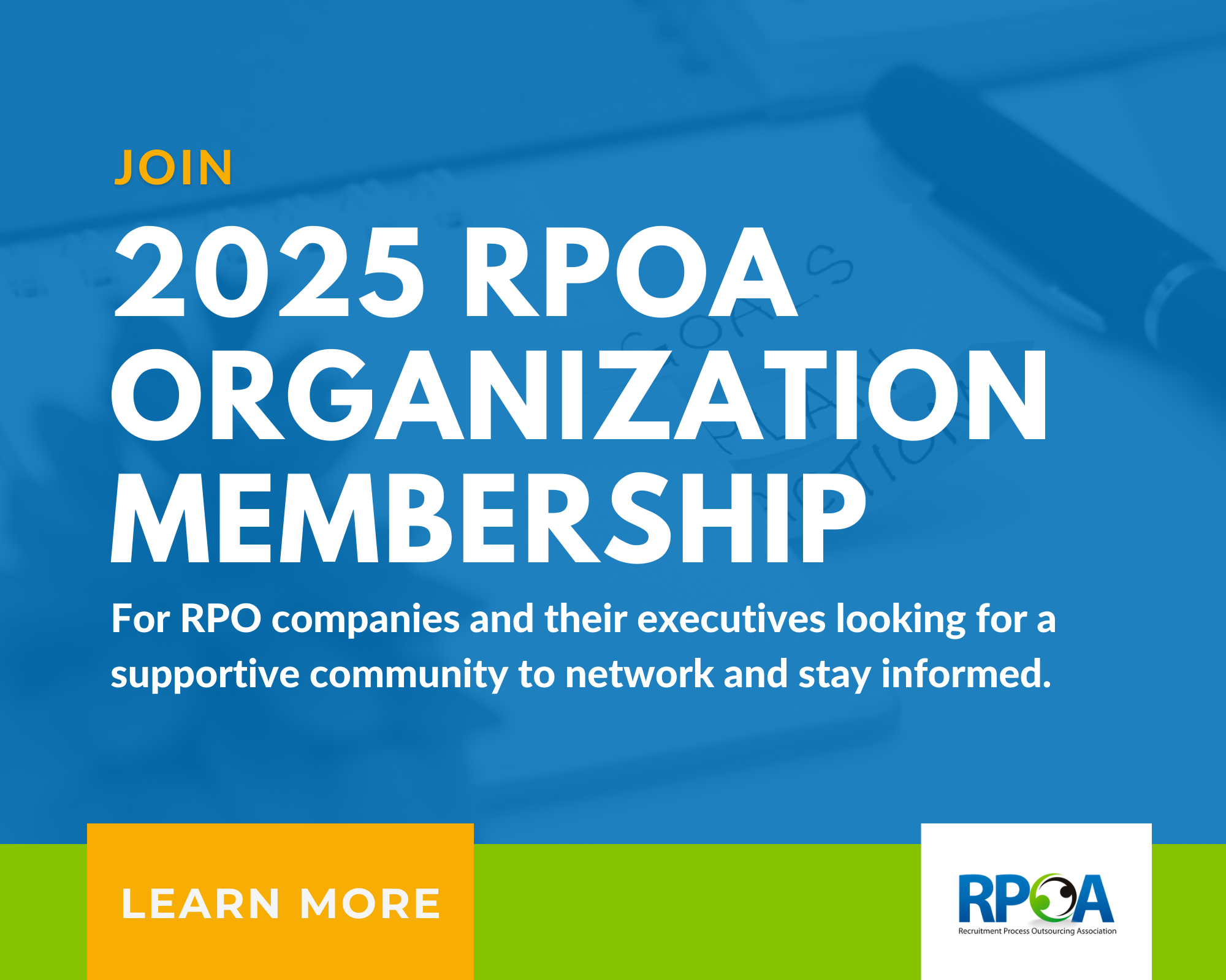 Recruitment Process Outsourcing Association (RPOA) - Membership